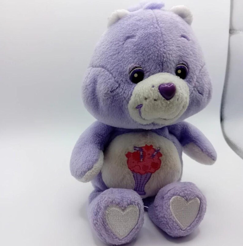 Vtg 2002 20th Anniversary Care Bears Plush Share Bear Stuffed Animal ...