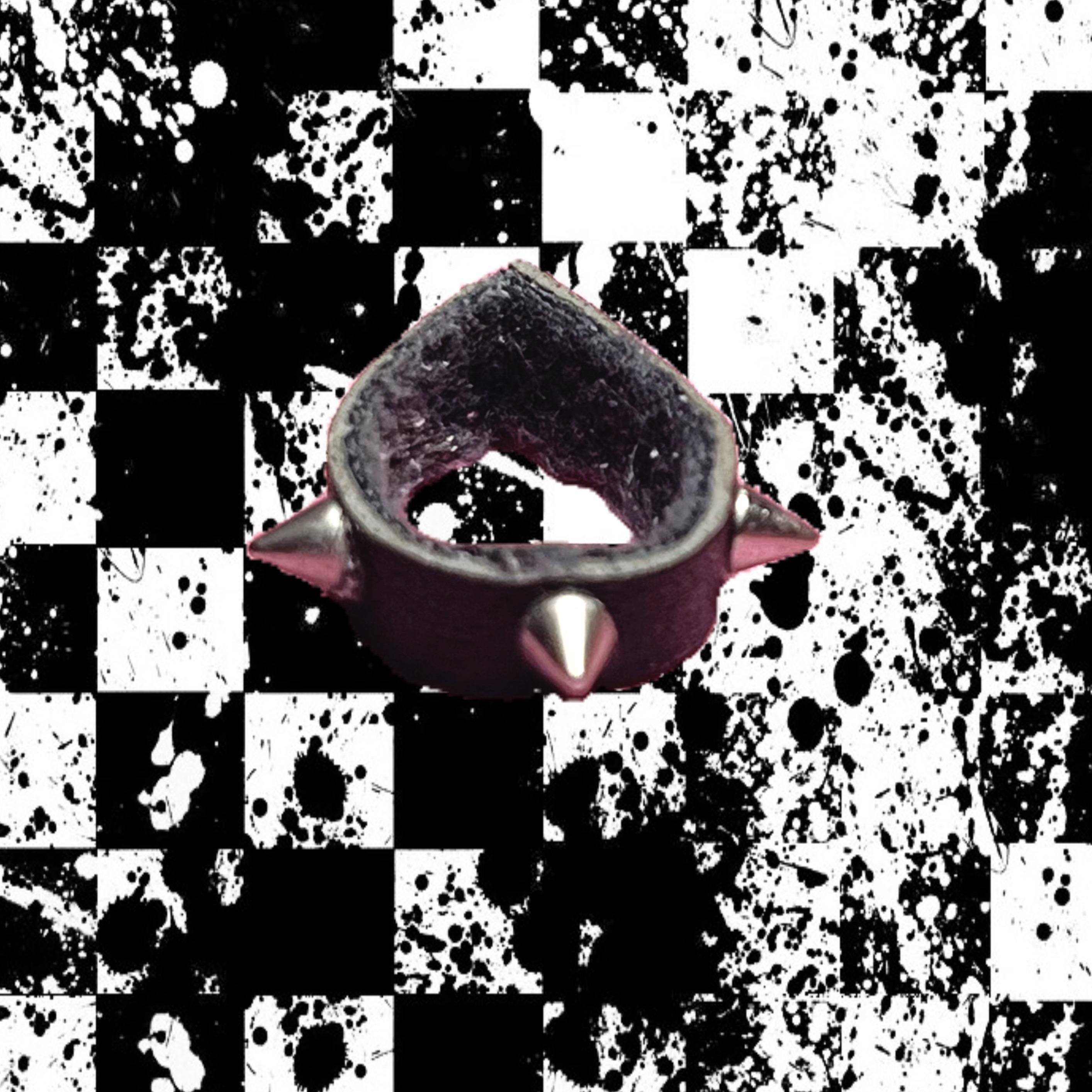 Labubu Emo Spiked Cuff Bracelet - Etsy