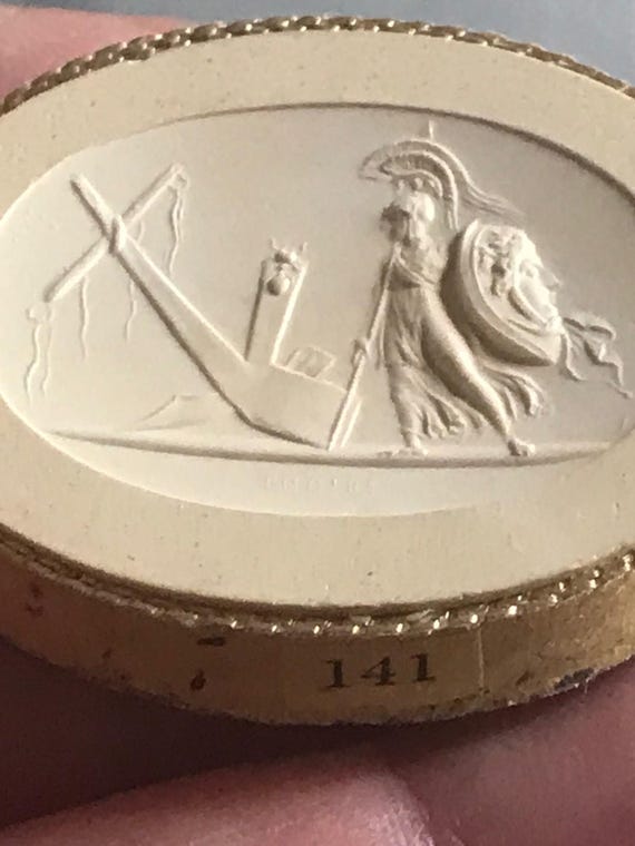 Antique 1800's Grand Tour intaglio John Tyrrell plast… - Gem