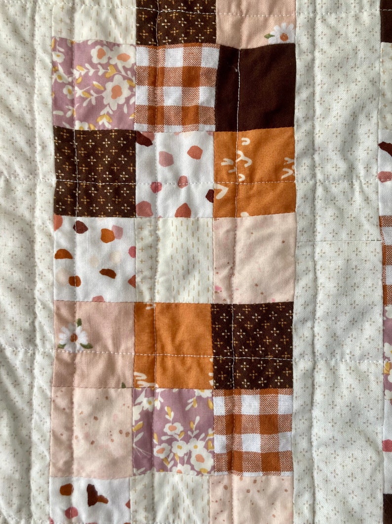 Caramel Mocha Small Quilt - Etsy