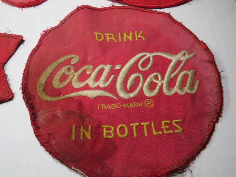Vintage Lot of 5 Coca-cola Uniform Patches 1950-1960 Pre-owned - Etsy