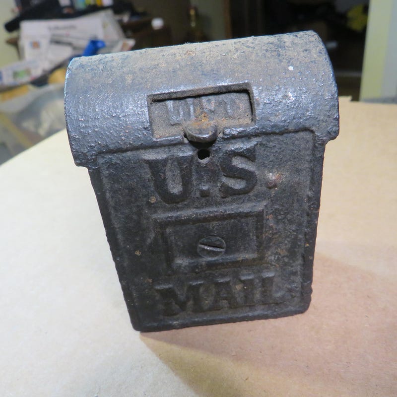 Antique Mailbox - Etsy