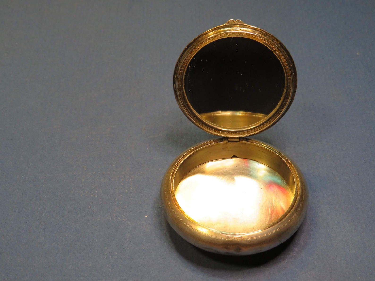 Antique Art Deco Foster & Bailey Sterling Silver Guilloche Enamel ...