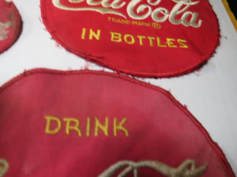 Vintage Lot of 5 Coca-cola Uniform Patches 1950-1960 Pre-owned - Etsy