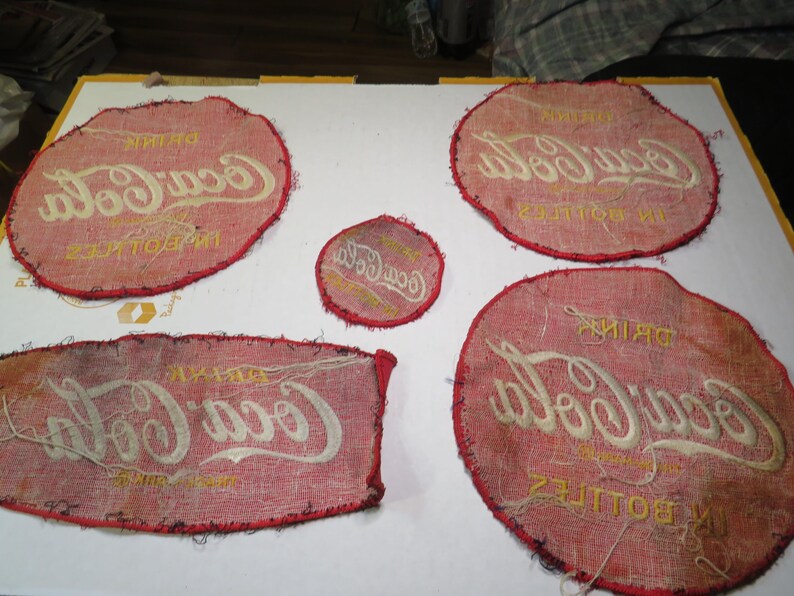 Vintage Lot of 5 Coca-cola Uniform Patches 1950-1960 Pre-owned - Etsy