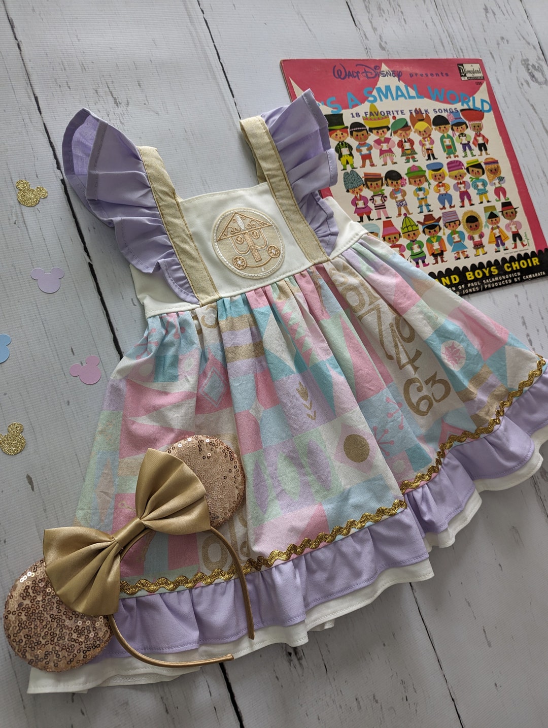 Girls Small World Themed Dress, Everyday Princess Small World Dress ...