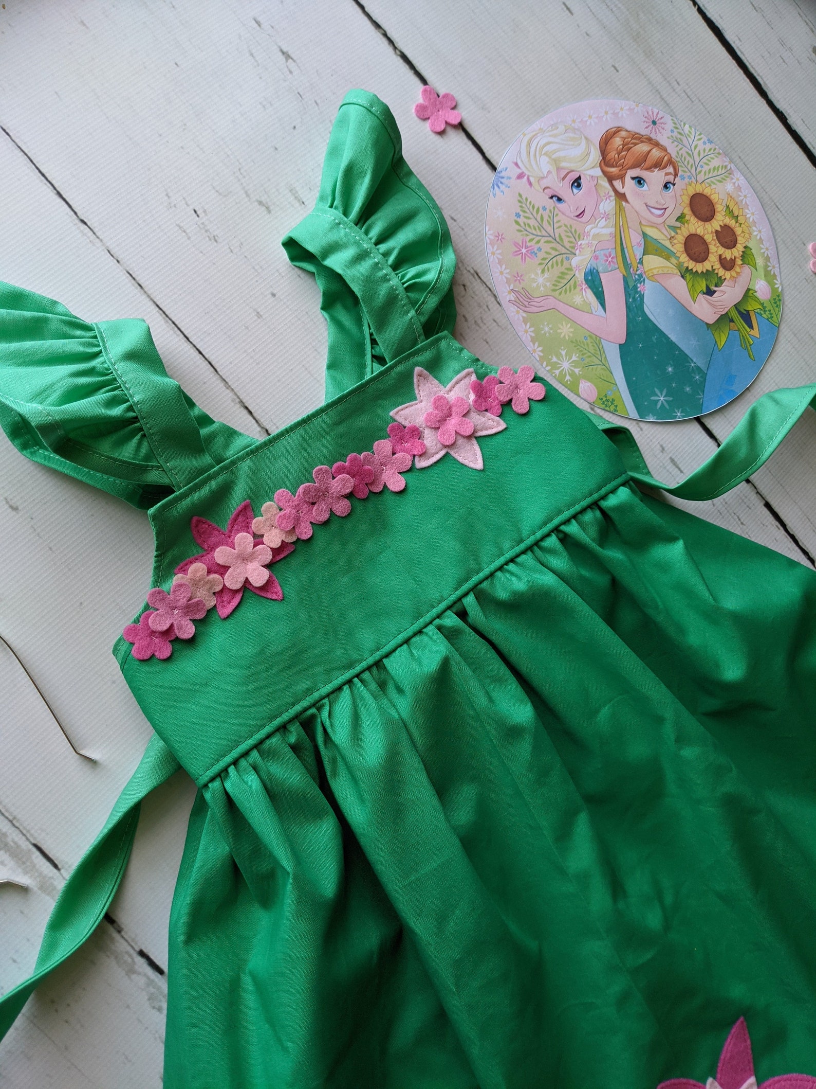 Frozen Fever Elsa Dress Everyday Princess Frozen Fever Elsa Etsy