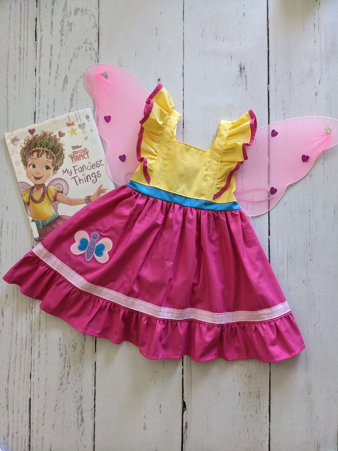 Girls Fancy Nancy Twirl Dress, Fancy Nancy Everyday Princess Dress ...