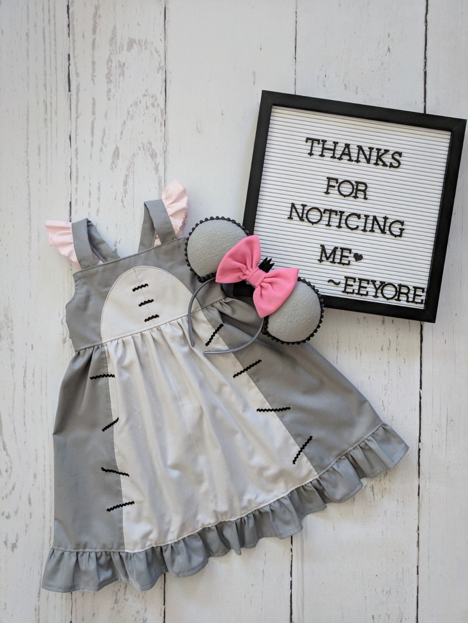 Girls Eeyore Twirl Dress, Eeyore Dress Inspired by Pooh and Friends ...