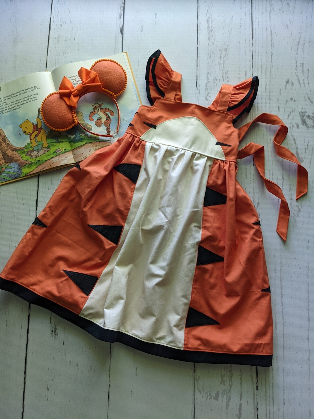 Girls Tigger Twirl Dress, Tigger Dress inspired by Pooh and friends ...