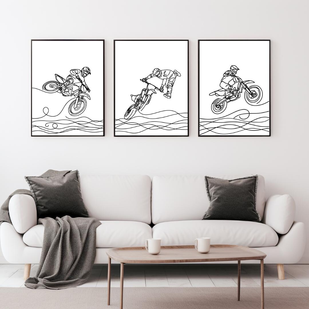 Moto Line Digital Download - Etsy
