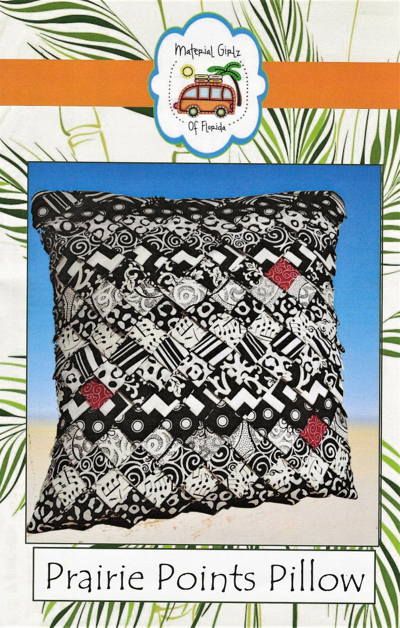 Prairie Point Pillow Pattern - Download - Etsy