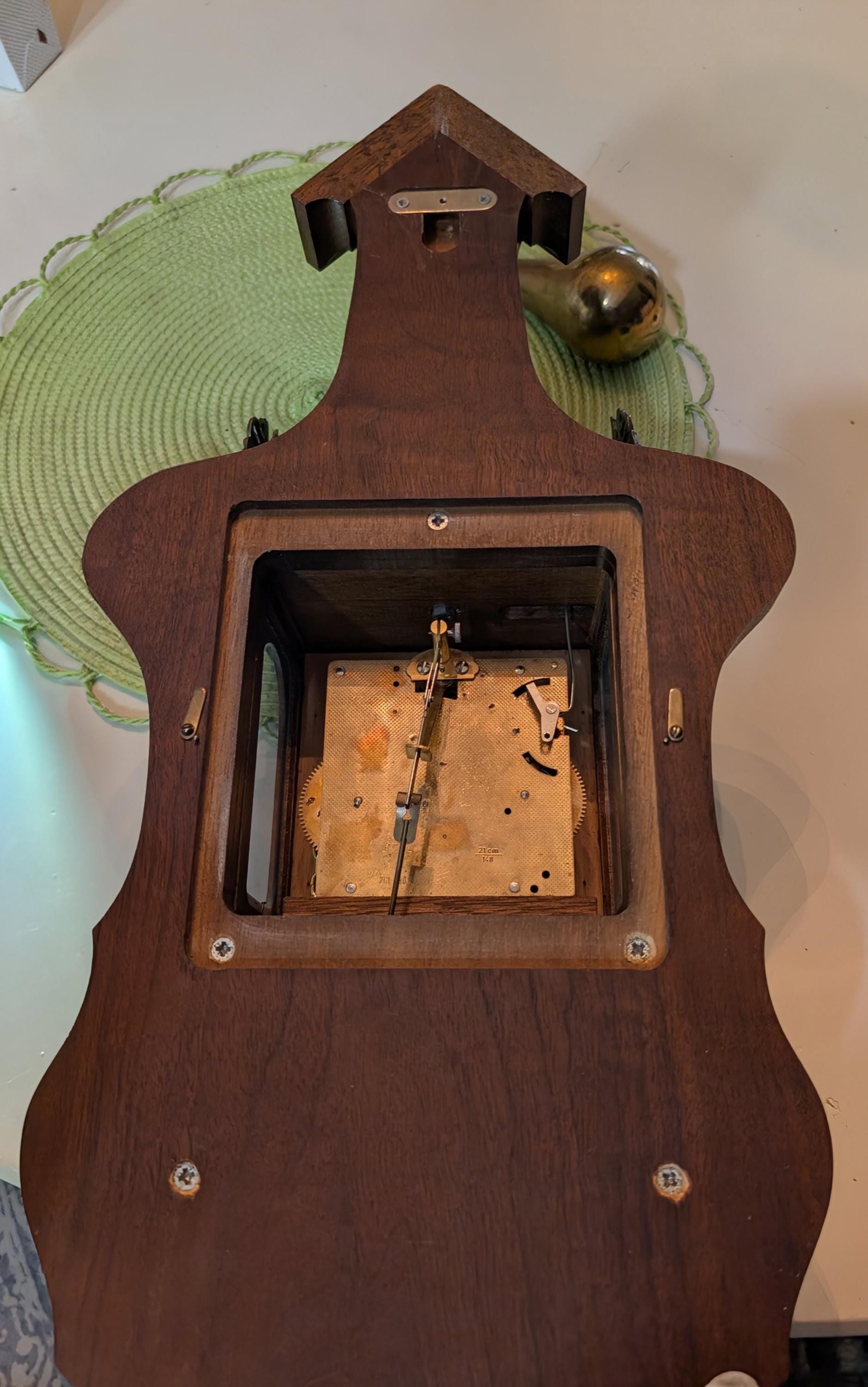 Dutch Weight Driven Wall Clock With Pendulum - Etsy