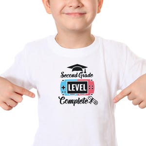 Second Grade Level Complete Svg, 2st Grade Svg, End of School Svg, Last ...