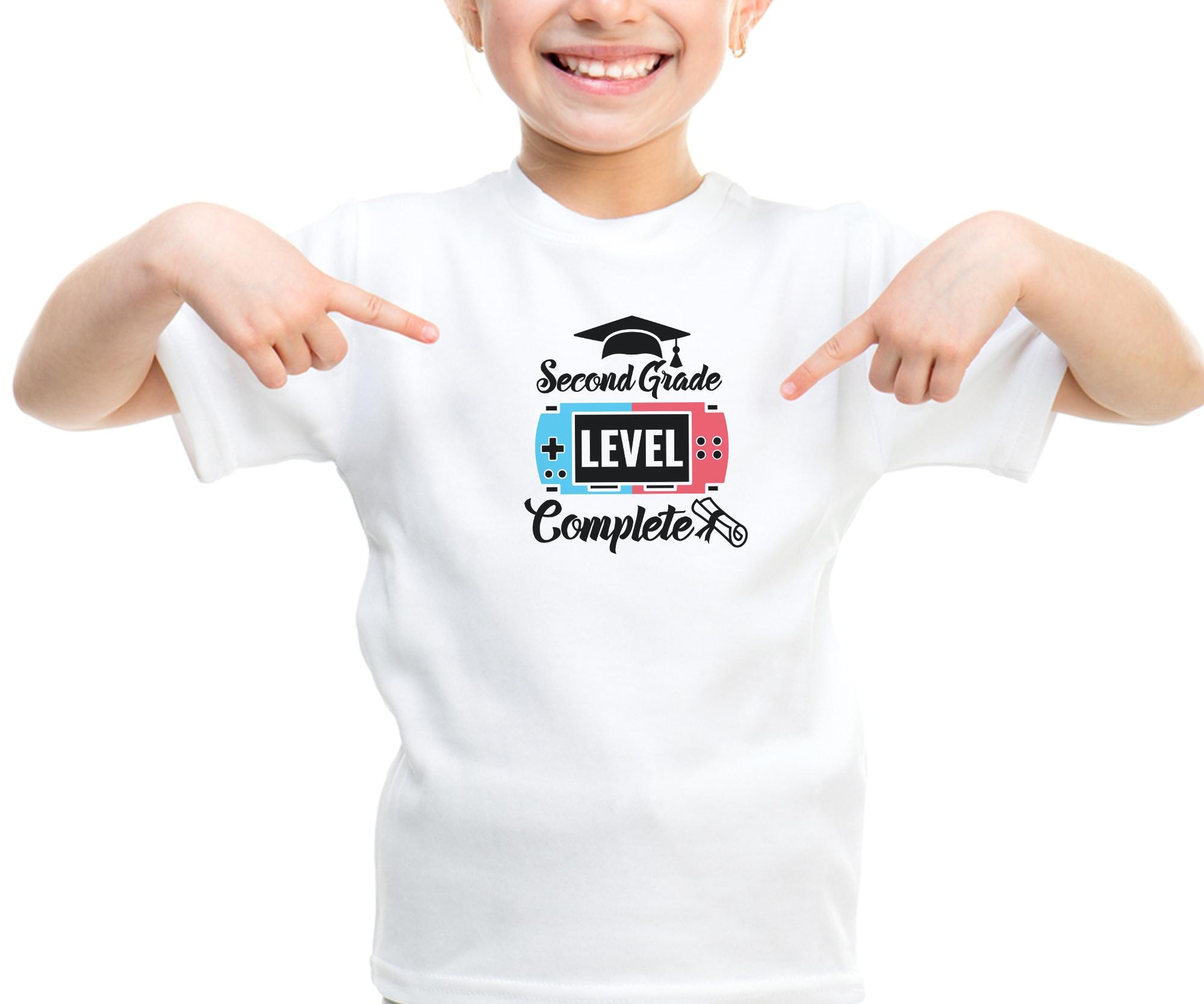 Second Grade Level Complete Svg, 2st Grade Svg, End of School Svg, Last ...