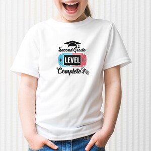 Second Grade Level Complete Svg, 2st Grade Svg, End of School Svg, Last ...