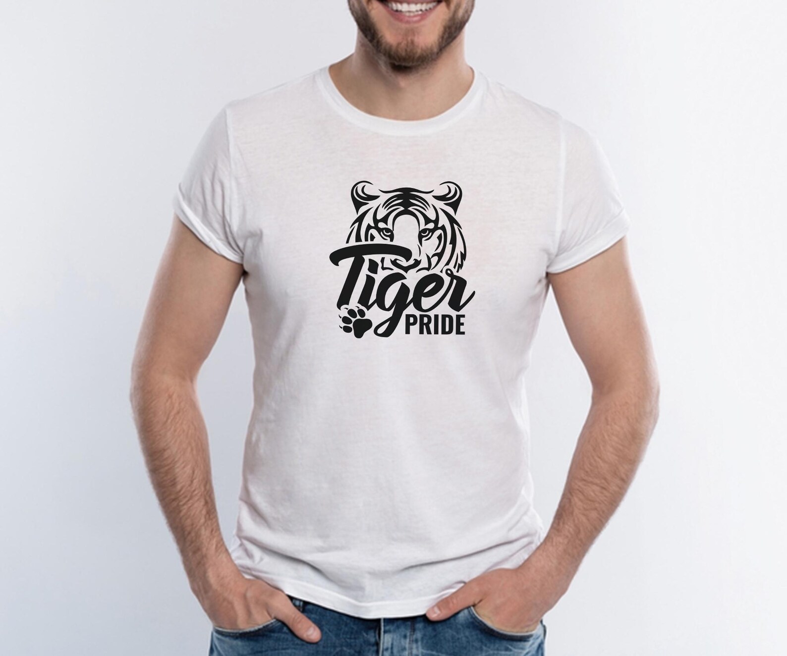 Tiger Pride Mascot Design SVG, PNG, Cricut (digital Download) - Etsy
