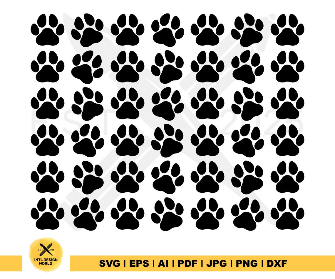 Dog Paws Svg, Paw Print Svg, Print Svg, Dog Paw Svg, Paw Svg, Paw ...