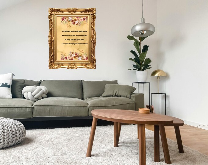 Veronica Shoffstall Love Poem Art Print After A While Poem Poster ...