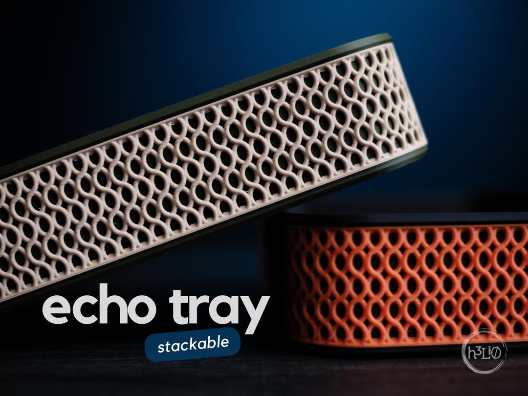 Echo Stackable Organizer Tray With Pattern and Swappable Compartment ...