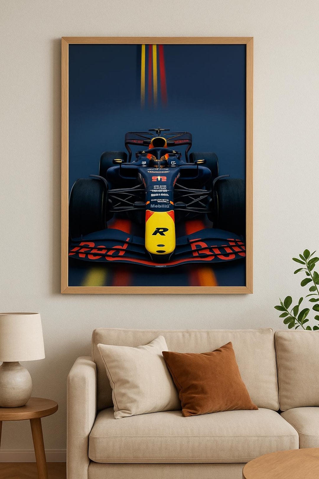 F1 Racing Car Poster/ Formula One Word Championship Poster/ Wall Art ...