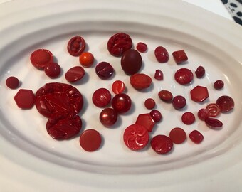 50 Red Lady Bug Shank Buttons 13x15x8mm Lady Bug Buttons - Etsy