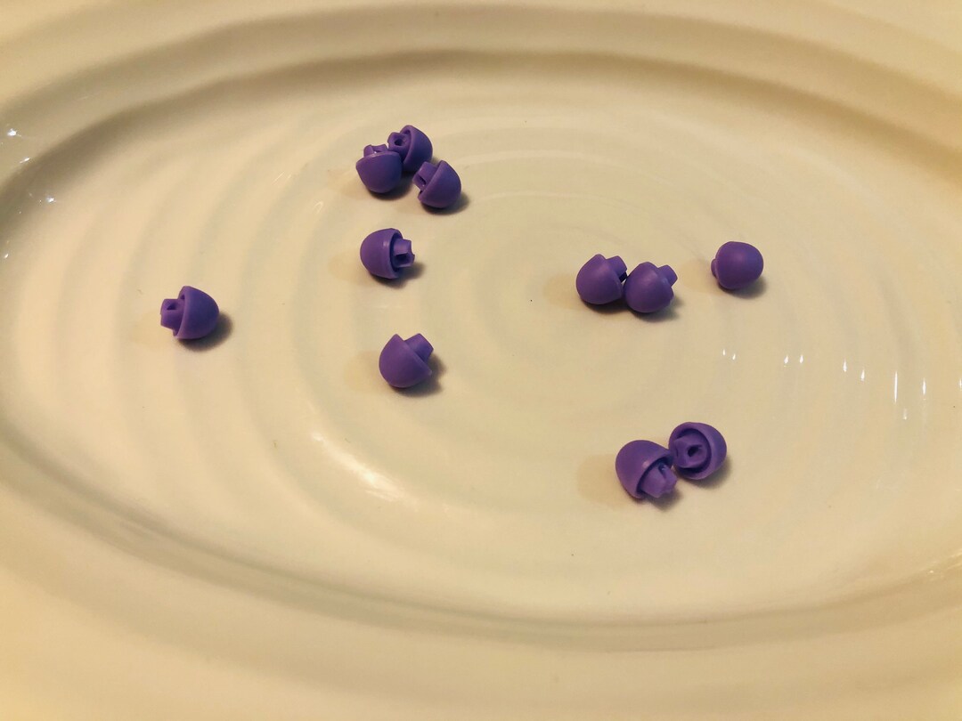 All the Same 11 Vintage Purple Shank Buttons - Etsy