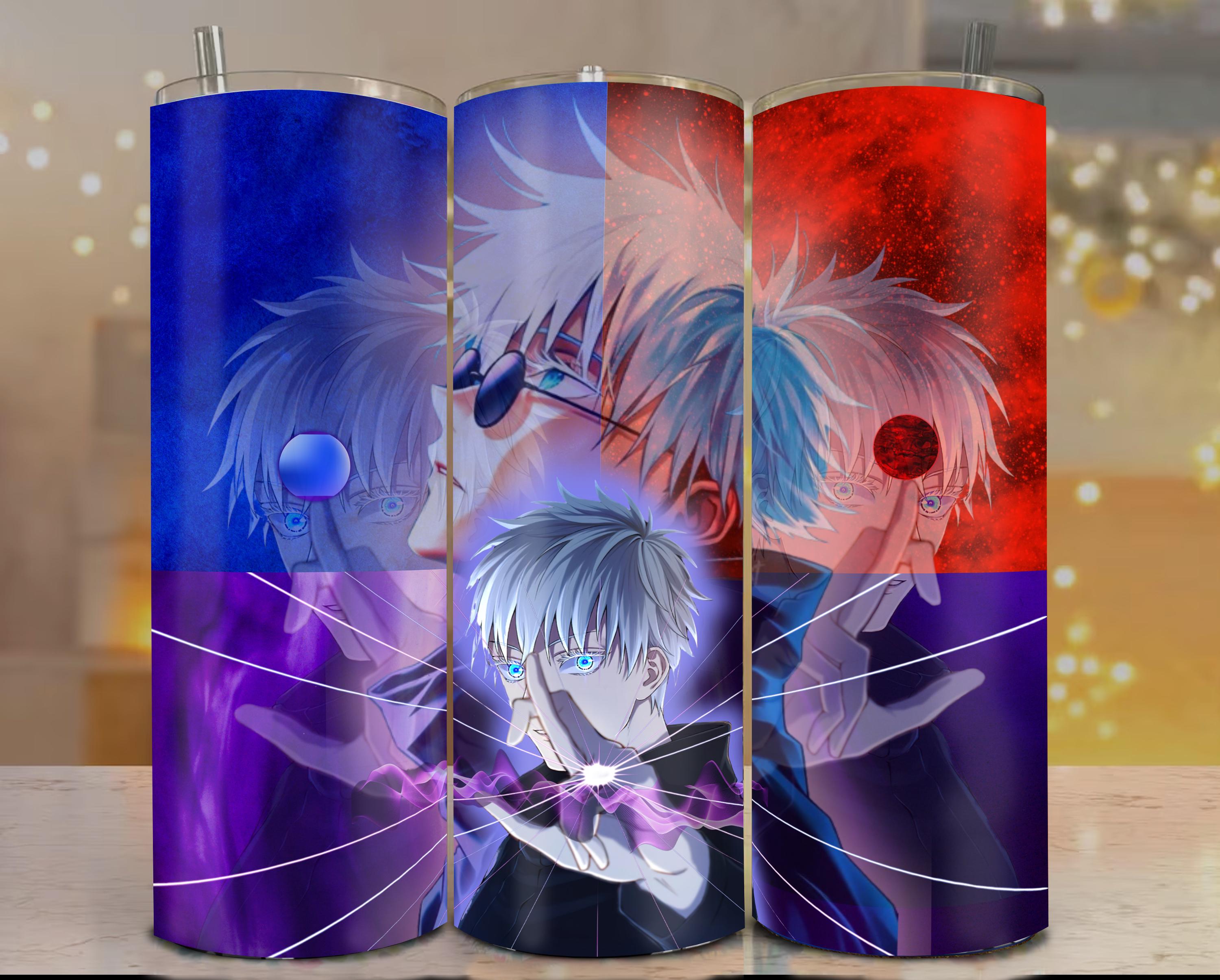 Gojo Satoru 2 Pack Designs PNG – Electric Aura & Blue,red and Purple ...