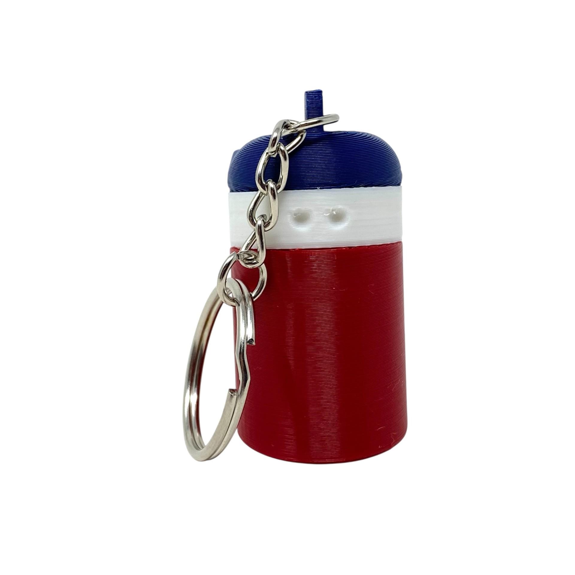 SS United States Funnel Keychain - 3D Printed Ocean Liner Memorabilia ...