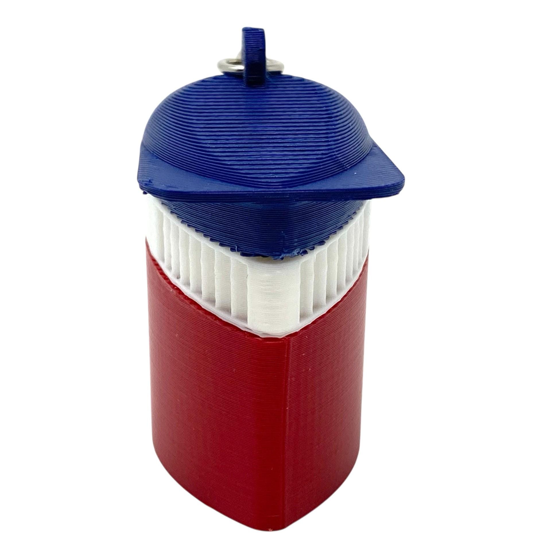 SS United States Funnel Keychain - 3D Printed Ocean Liner Memorabilia ...