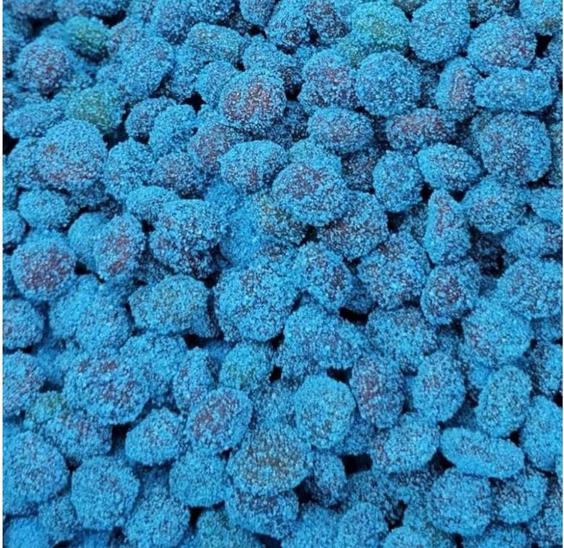 Infused Sour Blue Raspberry Gushers Made to Order! Fresh Batches 7 Oz ...