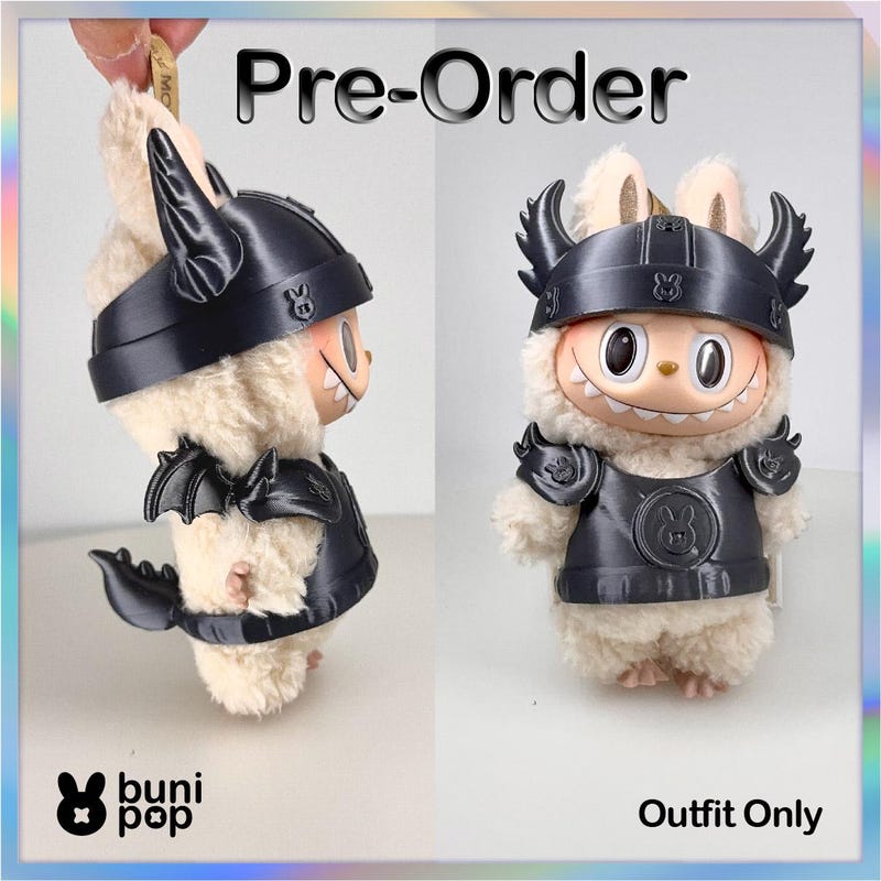 Labubu With Tail - Etsy