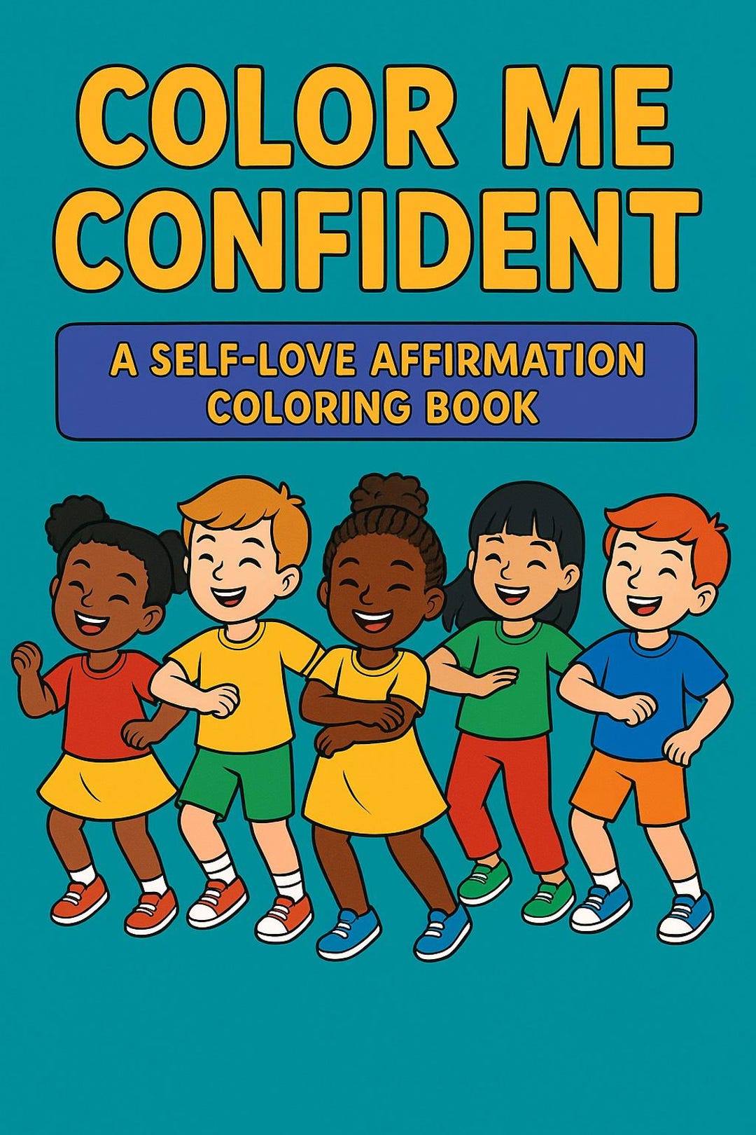 Color Me Confident - 22 Page Printable Affirmation and Confidence ...