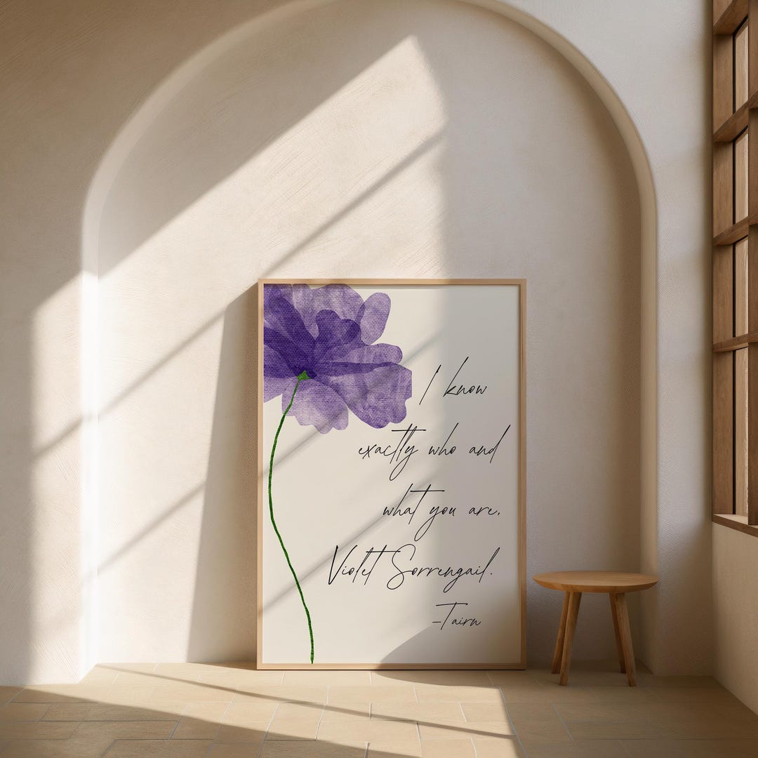 Fourth Wing Digital Print | Tairn Quote | Fourth Wing Gifts & Merch ...