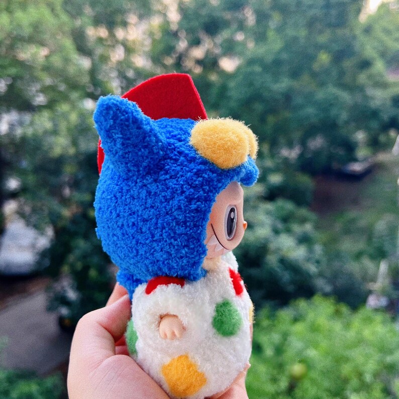 Shinchan Labubu Outfit,labubu Handmade Clothes, Handmade Clothes for ...