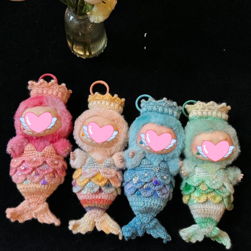 Labubu Mermaid - Etsy