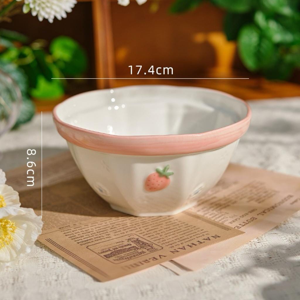 Hand-painted Ceramic Plate – Retro Vintage Style – Unique Artistic Dish ...