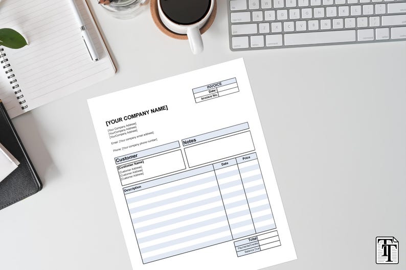 Flooring Installer Invoice Template - Floor Installation Billing Form ...