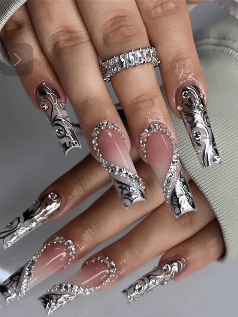 Custom-made Press on Nails/quick and Convenient/easy to Apply/do It ...