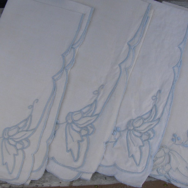 Cutwork Napkins - Etsy