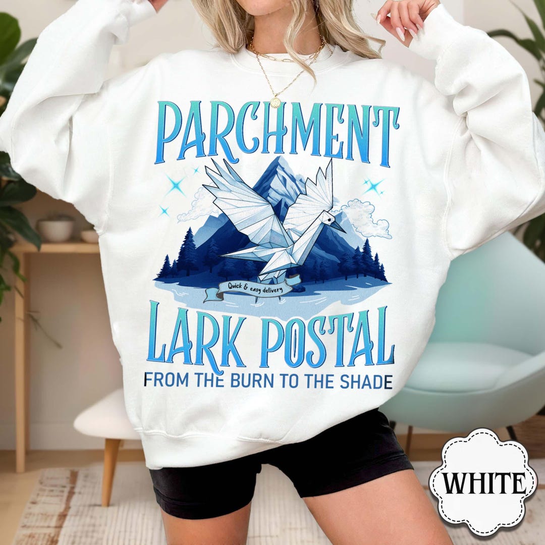 Parchment Lark Sweatshirt, Dragon Moonplume Shirt, When the Moon ...