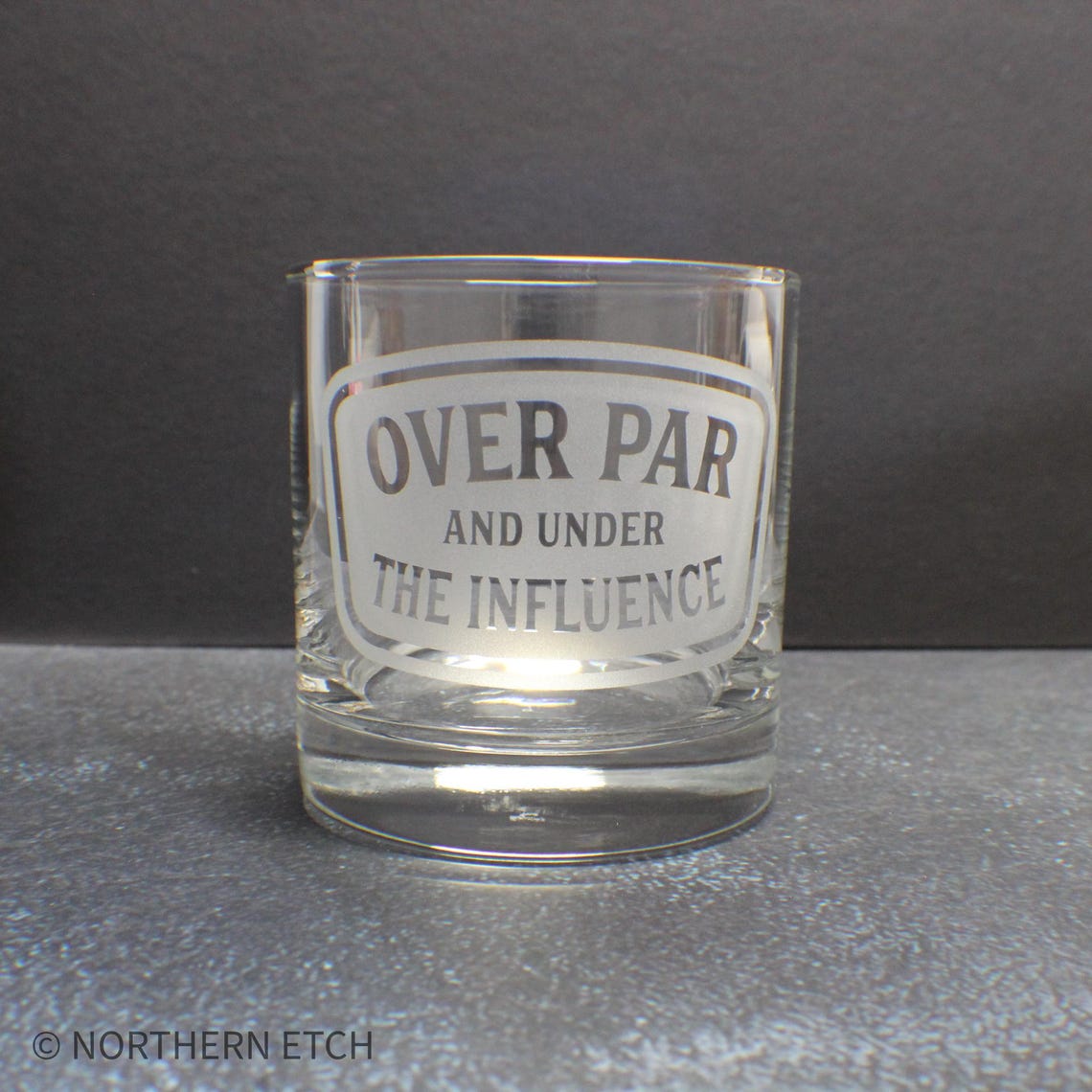 Engraved Golf Whiskey Glass – Funny Retirement Gift, Personalized Rocks ...