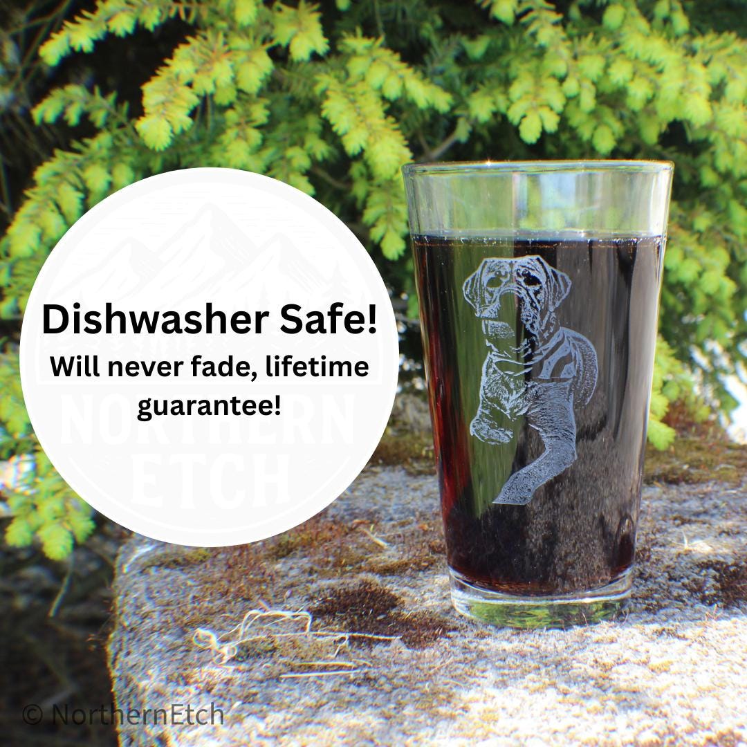 Engraved Whiskey Glass With Mountain, Trees & Eagle – Lodge Theme Gift ...