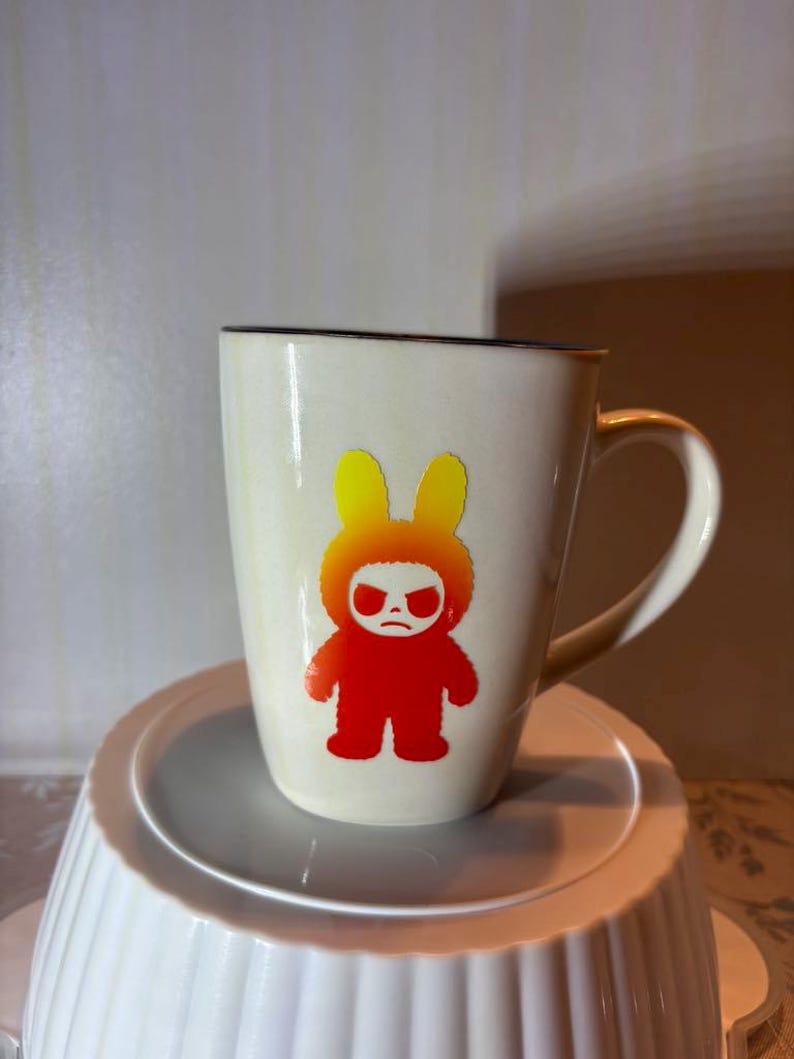 Labubu Heat Vinyl Activated Color Changing Personalized Vinyl Stickers ...