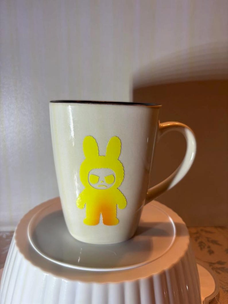 Labubu Heat Vinyl Activated Color Changing Personalized Vinyl Stickers ...