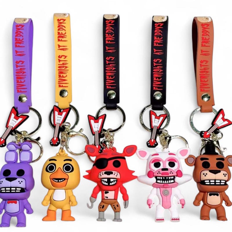 Five Nights at Freddys Keychain - Etsy