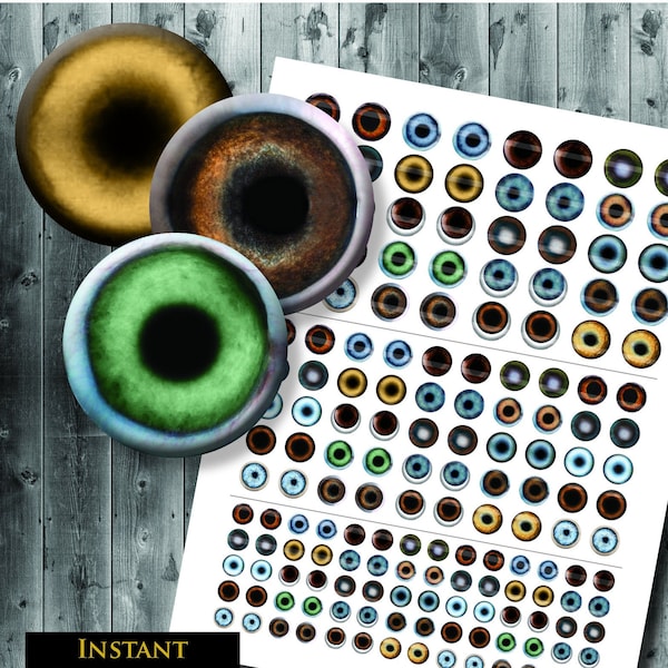 Blue Eyes Print Outs - Etsy UK