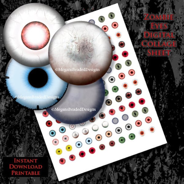 Zombie Eye - Etsy