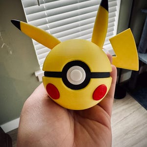 3D Printed Pokemon Ball - Etsy