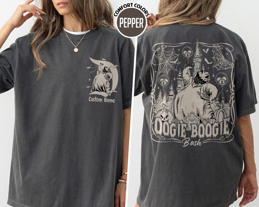 Personalized Oogie Boogie Bash 2025 Shirt, Boogie Man Shirt, Mickey Not ...